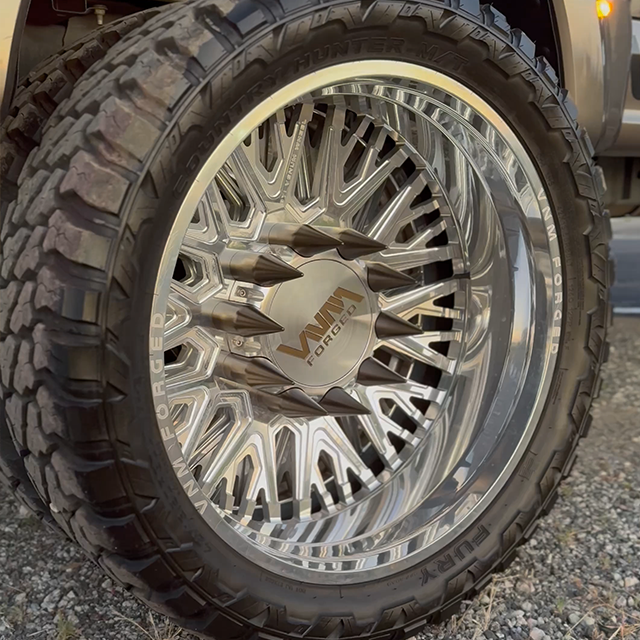 The Argo VNM Forged Dually Wheels Aluminum For 10x285.75 With Adapters ...