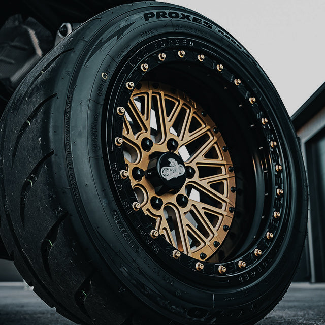 V-2 Beadlock VNM Forged Aluminum UTV Wheels Can Am Maverick R 6 Lug ...