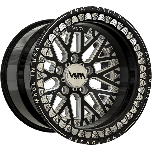 V-2 Beadlock VNM Forged Aluminum Wheels Polaris Rzr Pro R S Xpedition ...